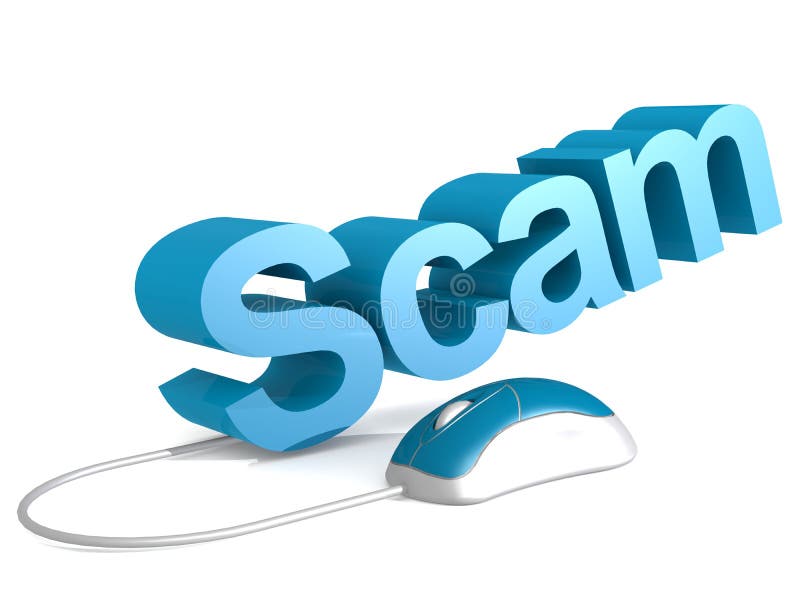 Scam Word Blue Mouse Stock Illustrations – 3 Scam Word Blue Mouse Stock ...