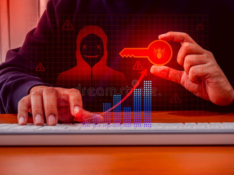 Scammer Scam, Digital Identity Theft, Cybercrime Online Concept ...