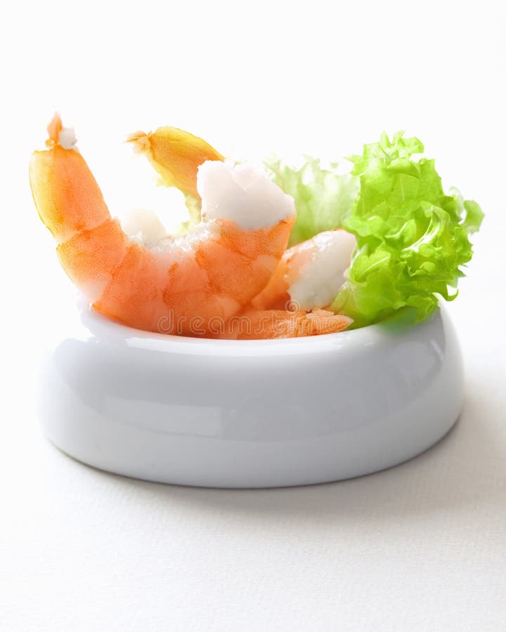 Scampis in a bowl stock image. Image of gourmet, article - 22458439