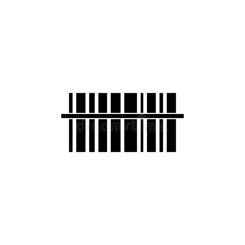 Scan Bar Code Flat Vector Icon Stock Vector - Illustration of sell ...