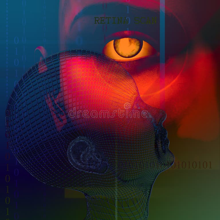 Eye Biometric Scan Stock Illustrations – 4,146 Eye Biometric Scan Stock ...