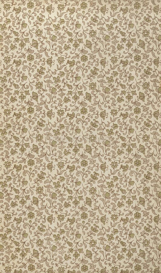 Scan the Flyleaf of an Old Book, Yellow-gray-brown, with Dense and ...