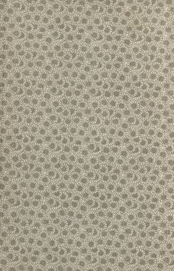 Scan the Flyleaf of an Old Book, Yellow-gray-brown, with Dense and ...