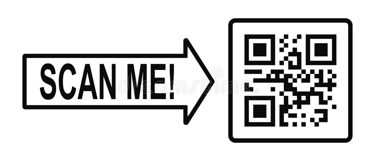 Scan Me Arrow Stock Illustrations – 115 Scan Me Arrow Stock ...
