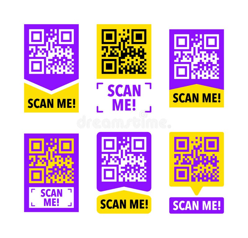 Scan Me Stock Illustrations – 524 Scan Me Stock Illustrations, Vectors ...