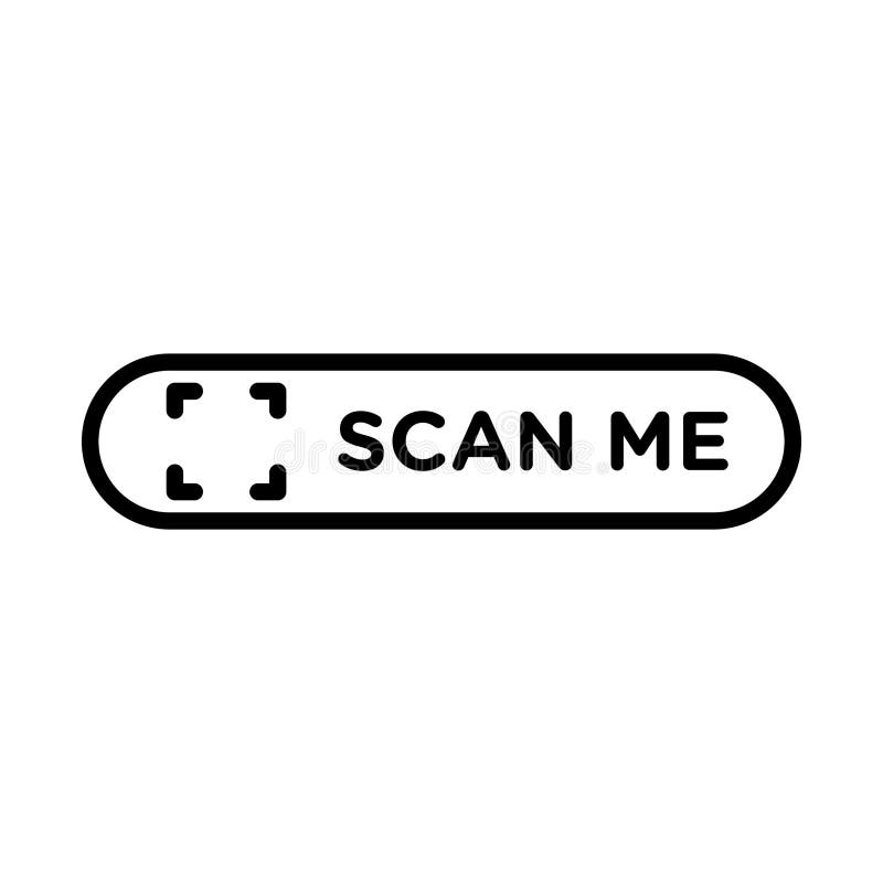Scan me icon stock vector. Illustration of creative - 330167102 Scan me icon stock vector. Illustration of creative - 330167102