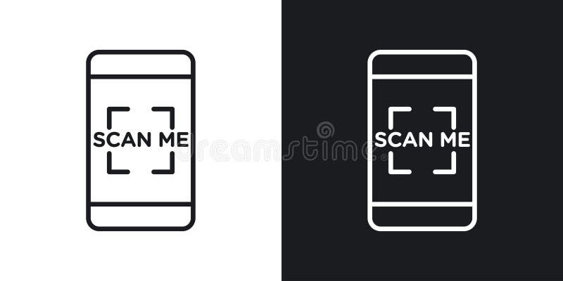 Scan Me Arrow Stock Illustrations – 118 Scan Me Arrow Stock ...
