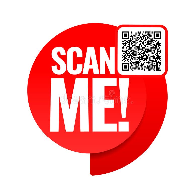 Scan me icon. stock vector. Illustration of label, business - 199572432
