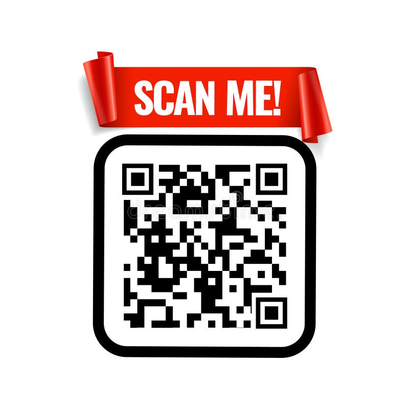 Scan Me Icon. Symbol or Emblem Stock Vector - Illustration of white ... Scan Me Icon. Symbol or Emblem Stock Vector - Illustration of white ...