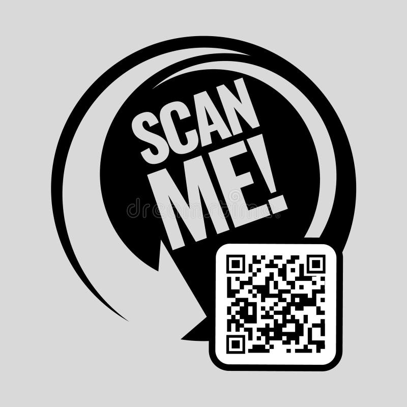 Scan Me Stock Illustrations – 555 Scan Me Stock Illustrations, Vectors ...