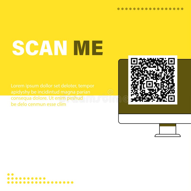 Scan Me Stock Illustrations – 396 Scan Me Stock Illustrations, Vectors ...
