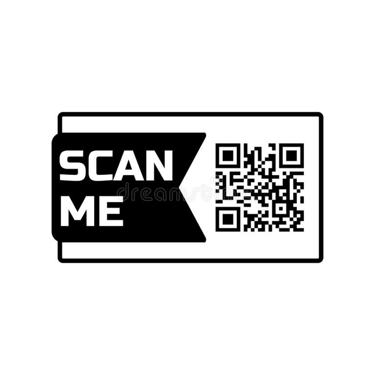 Scan Me Frame Stock Illustrations – 290 Scan Me Frame Stock ...