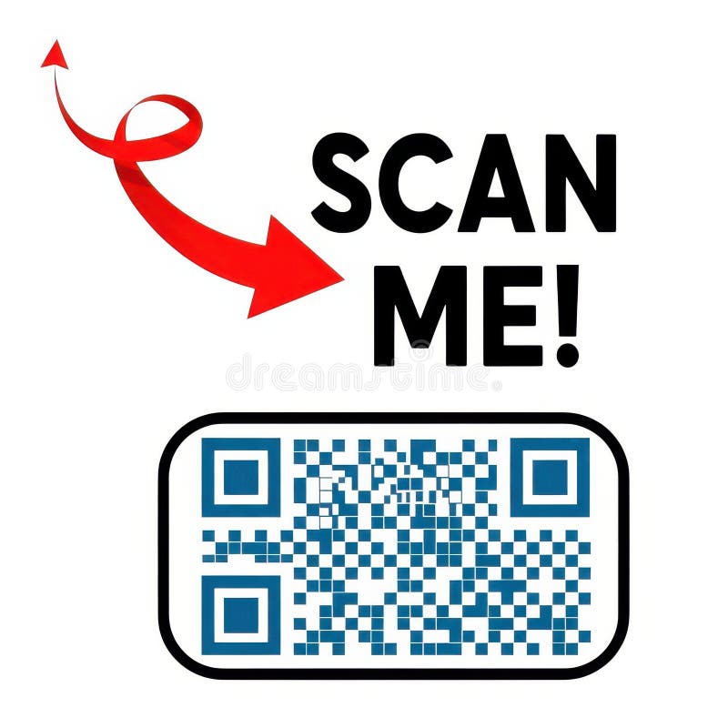 Scan Me Arrow Stock Illustrations – 115 Scan Me Arrow Stock ...