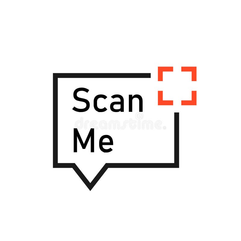 Scan Me Tag Stock Illustrations – 160 Scan Me Tag Stock Illustrations ...