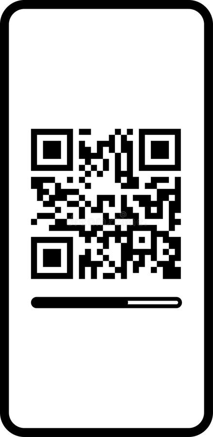 Scan Qr Code Icon. QR Code Frame for Scanning. Scan Me Phone Tag Stock ...