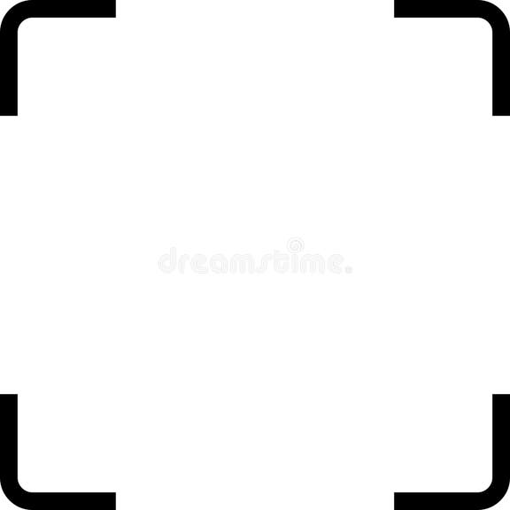 Scan Qr Code Icon. QR Code Frame for Scanning. Scan Me Phone Tag Stock Illustration ...