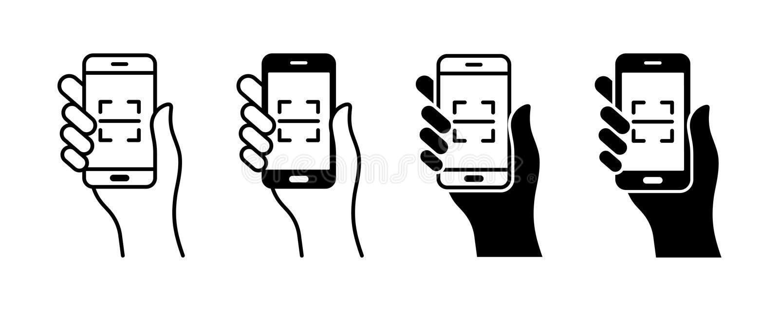 Qr Code Signs Stock Illustrations – 782 Qr Code Signs Stock ...