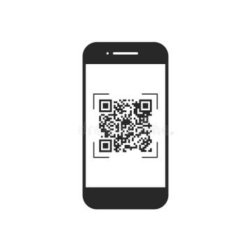 Scan QR Code with Mobile Phone, Symbol, App. Electronic , Digital ...