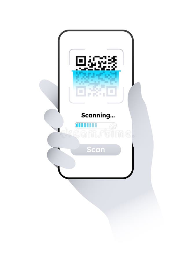 Isometric Qr Code Scan Stock Illustrations – 482 Isometric Qr Code Scan ...