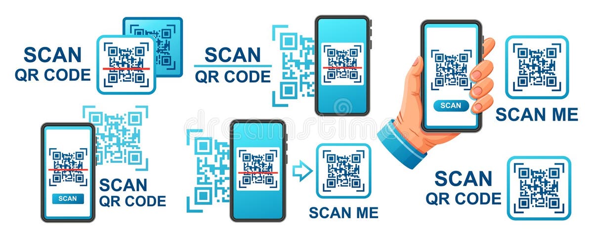 Barcode Scan Mobile Device Stock Illustrations – 1,815 Barcode Scan ...