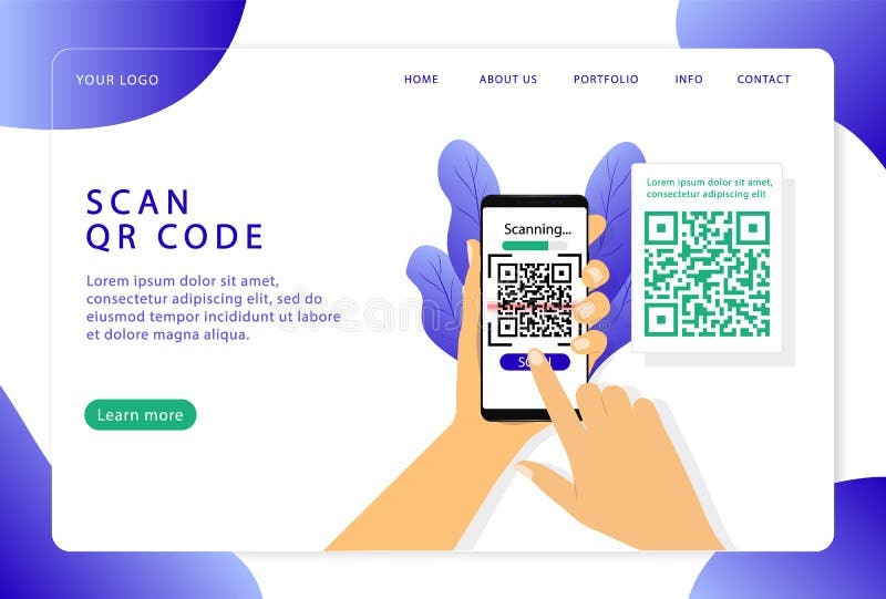 Qr Code Verification Scan Qr Code To Mobile Phone From Bill Electronic Digital Technology