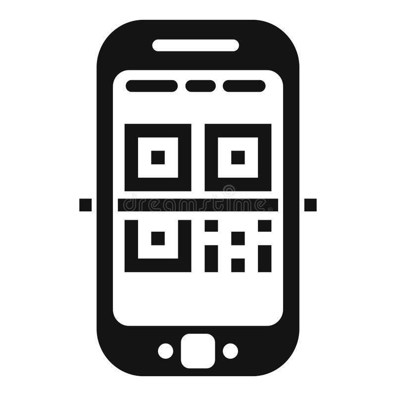 Scan Sign Pay Icon Simple Vector. Scan Receipt Stock Vector ...