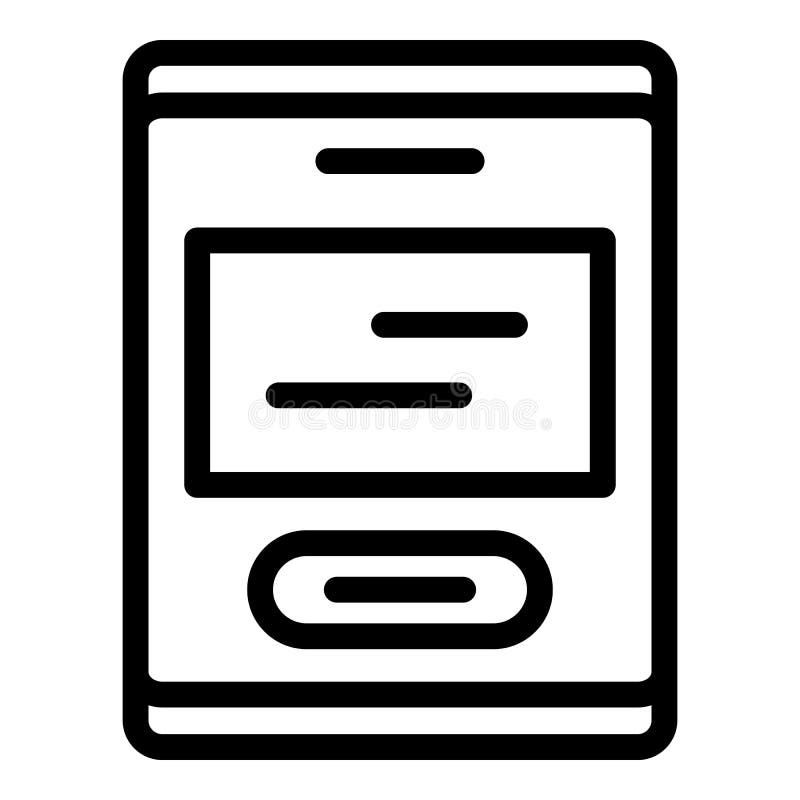 Scan Wall Device Icon Outline Vector. Mri Door Stock Vector ...