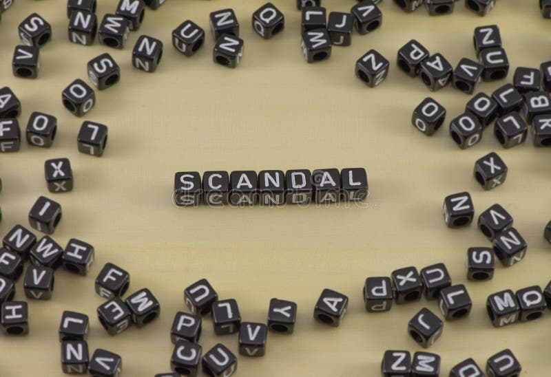 The scandal stock image. Image of idea, defamation, disrepute - 82406461