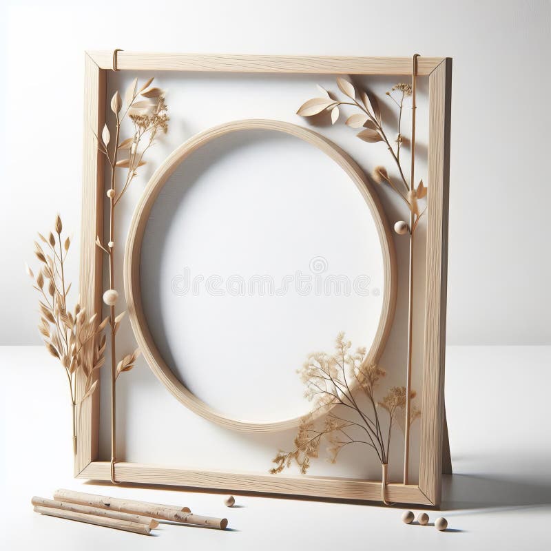 Scandi Style Frame a Frame with a Scandinavian Inspired Desin Stock ...
