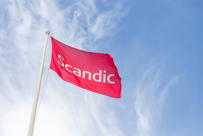 Scandic Flag editorial photo. Image of accommodation - 299594686