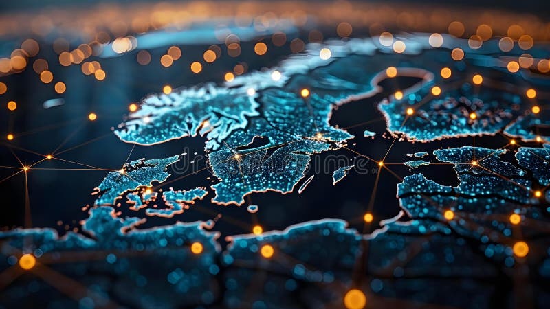 Scandinavia S Digital Pulse: Network Harmony. Concept Technology ...