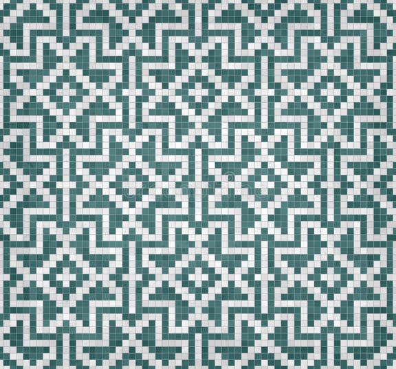 Scandinavian Mosaic Vector Pattern 32 Stock Vector - Illustration of ...