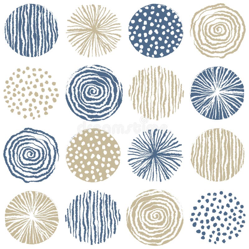 Scandinavian Style Abstract Seamless Pattern Stock Vector ...