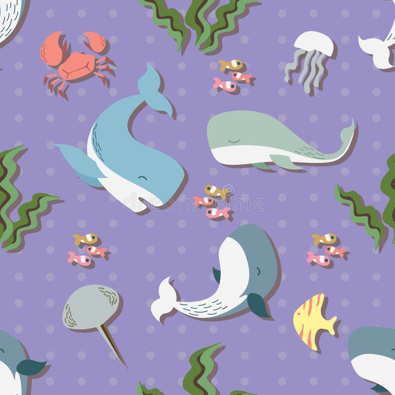 Repetitive Fish Design Stock Illustrations – 169 Repetitive Fish Design ...