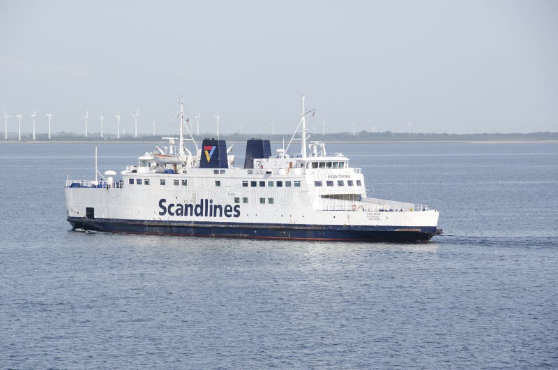 Scandlines Ferry on the Sea Editorial Stock Image - Image of ...