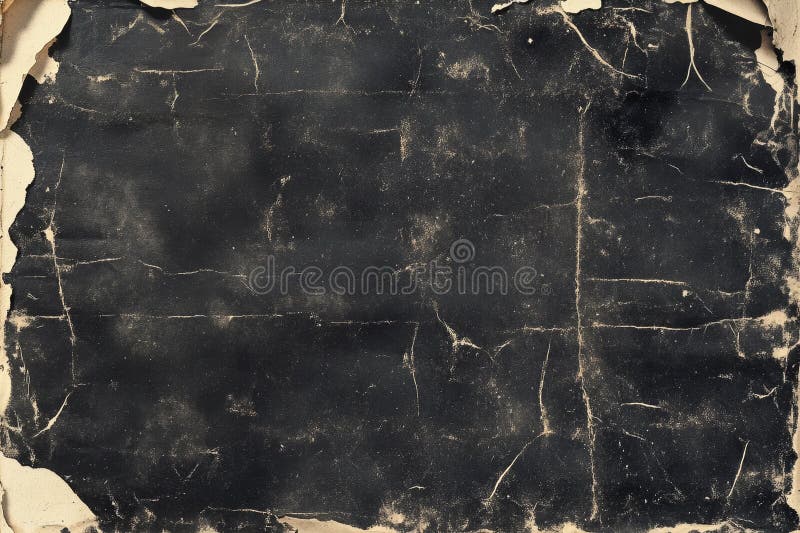 Scanned Paper, Distressed Black Texture. Stock Image - Image of screen ...