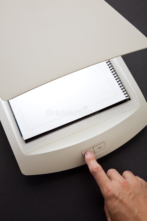 Scanner stock photo. Image of hardware, computer, hand - 6915328