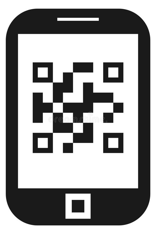 Qr Code Screen Stock Illustrations – 5,935 Qr Code Screen Stock ...