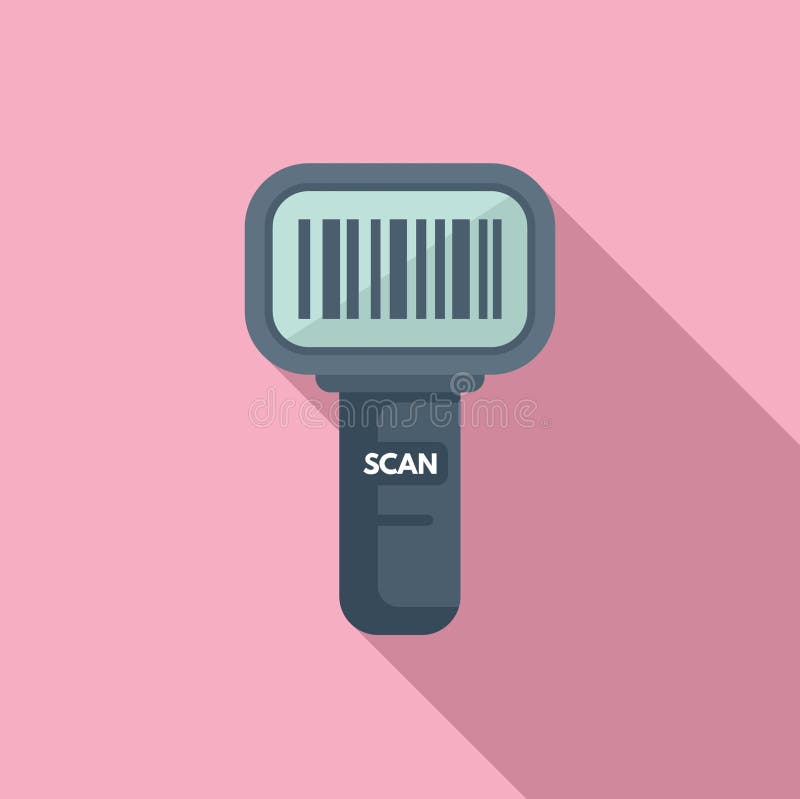 Scanner Device Icon Flat Vector. Connection Sign Scan Stock ...