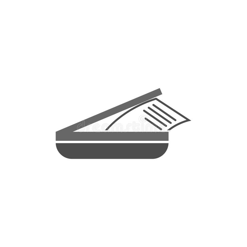 Scanner Icon Design Illustration Stock Illustration - Illustration of ...