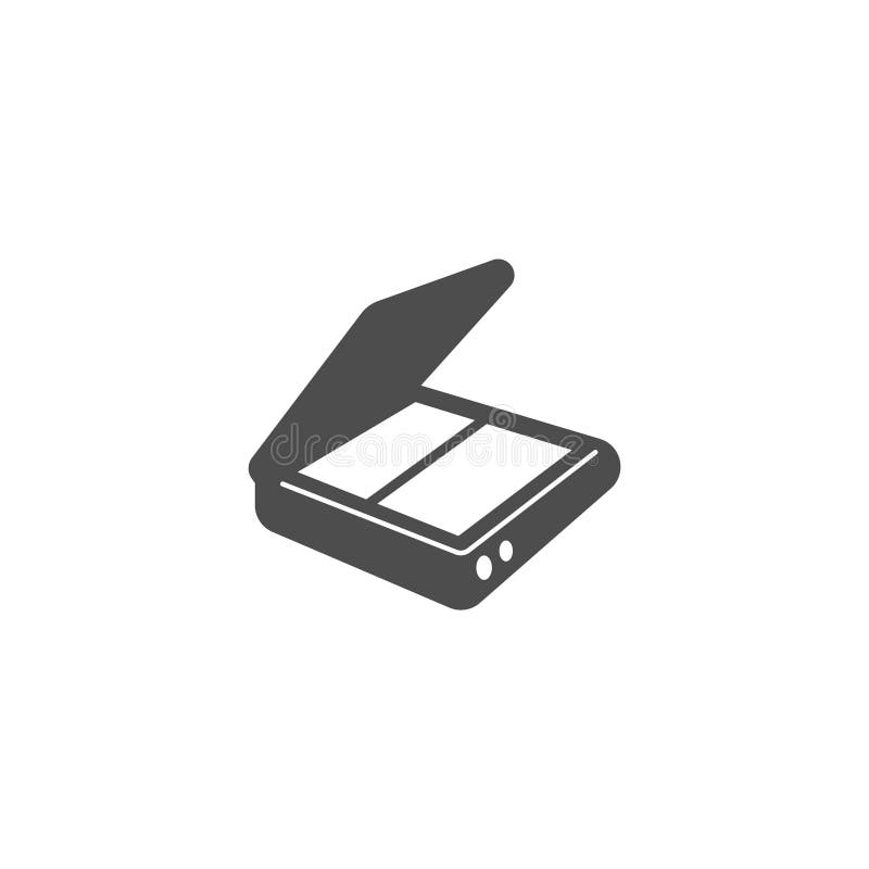 Scanner Icon Design Illustration Stock Illustration - Illustration of ...