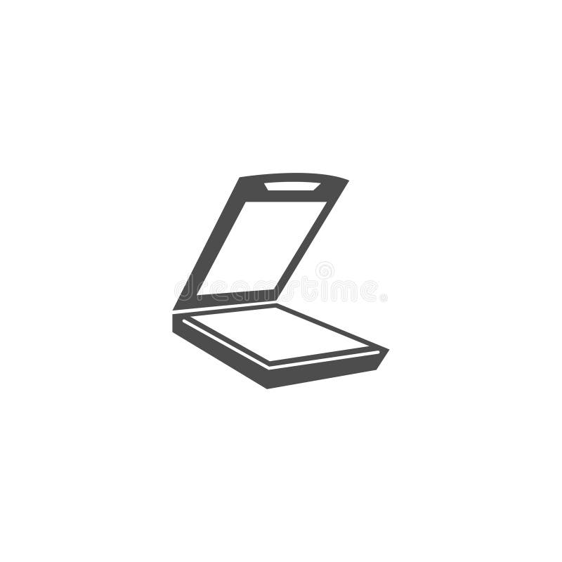 Scanner Icon Design Illustration Stock Illustration - Illustration of ...