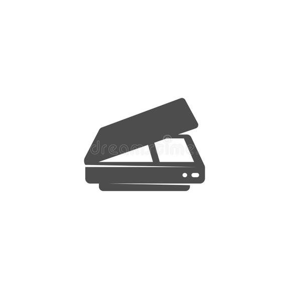 Scanner Icon Design Illustration Stock Illustration - Illustration of ...