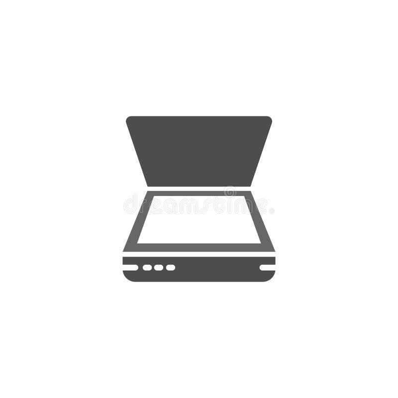 Scanner Icon Design Illustration Stock Illustration - Illustration of ...