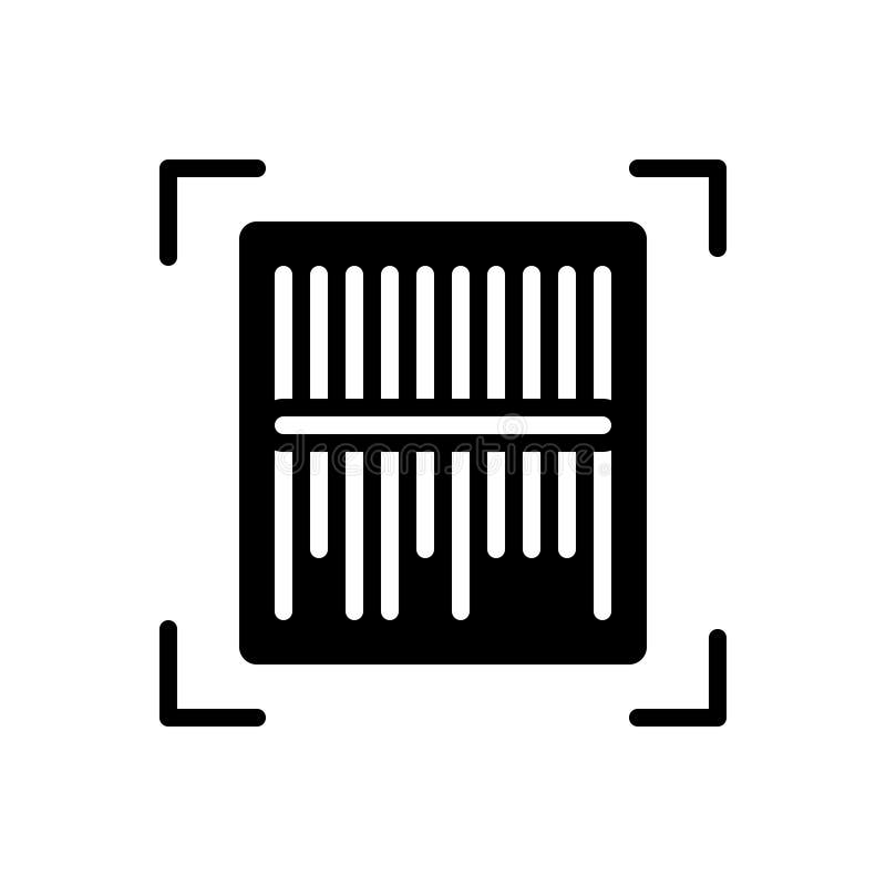 3D Scanner Solid Icon. 3d Scanning Vector Illustration Isolated on ...