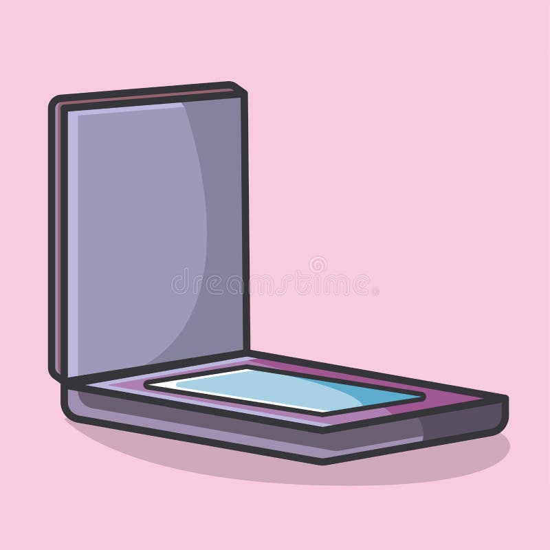 Scanner Isolated Vector Illustration in Flat Style Stock Vector ...