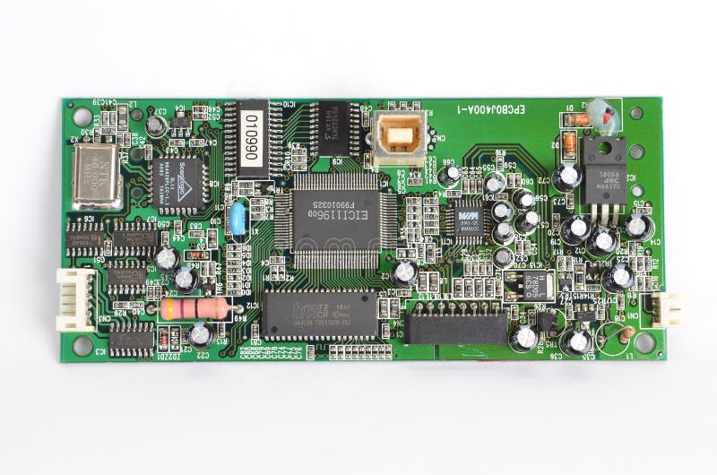 Scanner motherboard board stock image. Image of electronic - 29050625