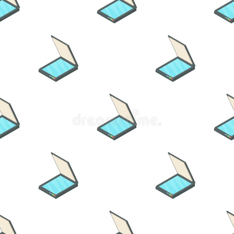 Scanner Pattern Seamless Vector Stock Vector - Illustration of scanning ...