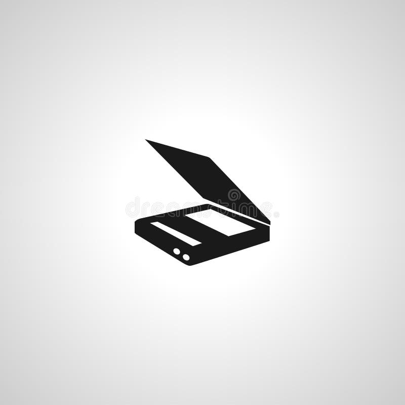 Scanner Simple Isolated Icon. Scanner Simple Isolated Vector Icon ...