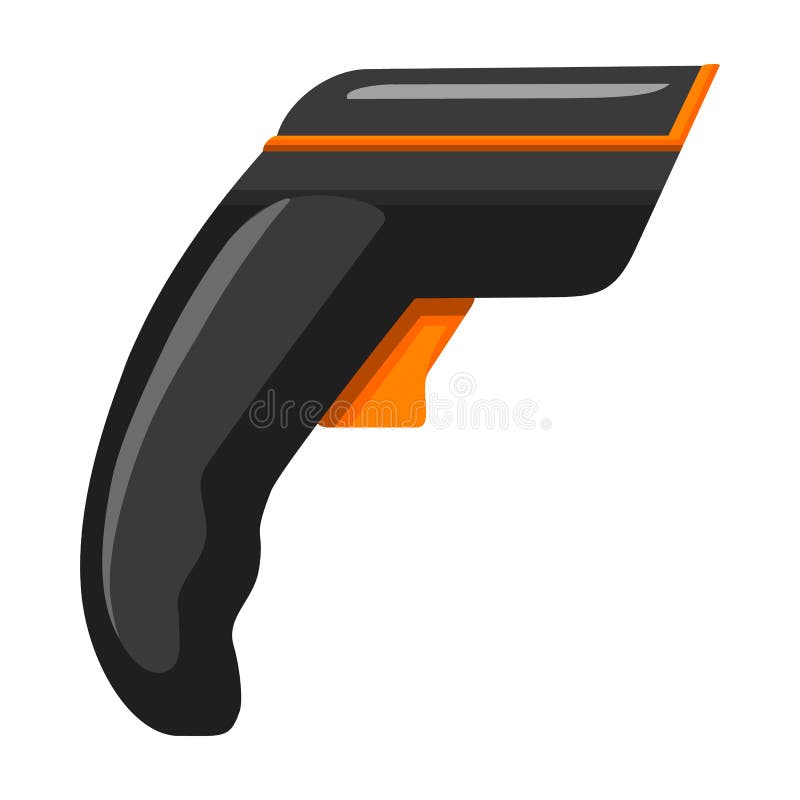 Scanner Vector Icon.Cartoon Vector Icon Isolated on White Background ...